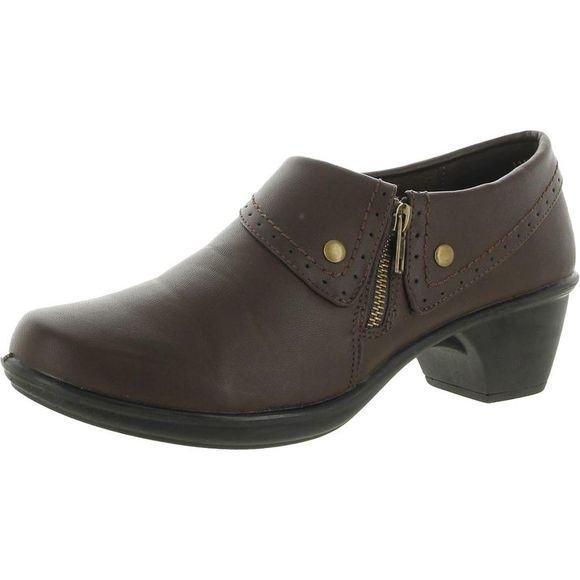 easy street | Shoes | Easy Street Womens Darcy Brown Faux Leather ...